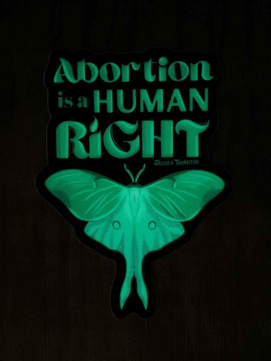 Abortion is a Human Right Sticker – Jessica Thornton Designs